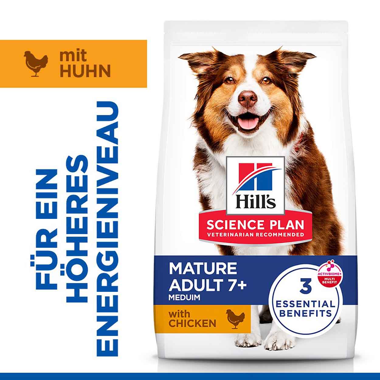 Hills Science Plan Hund Mature Adult 7+ Medium Huhn