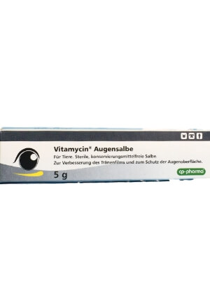 Vitamycin Augensalbe neu und preiswert bestellen | Augenpflege Hund