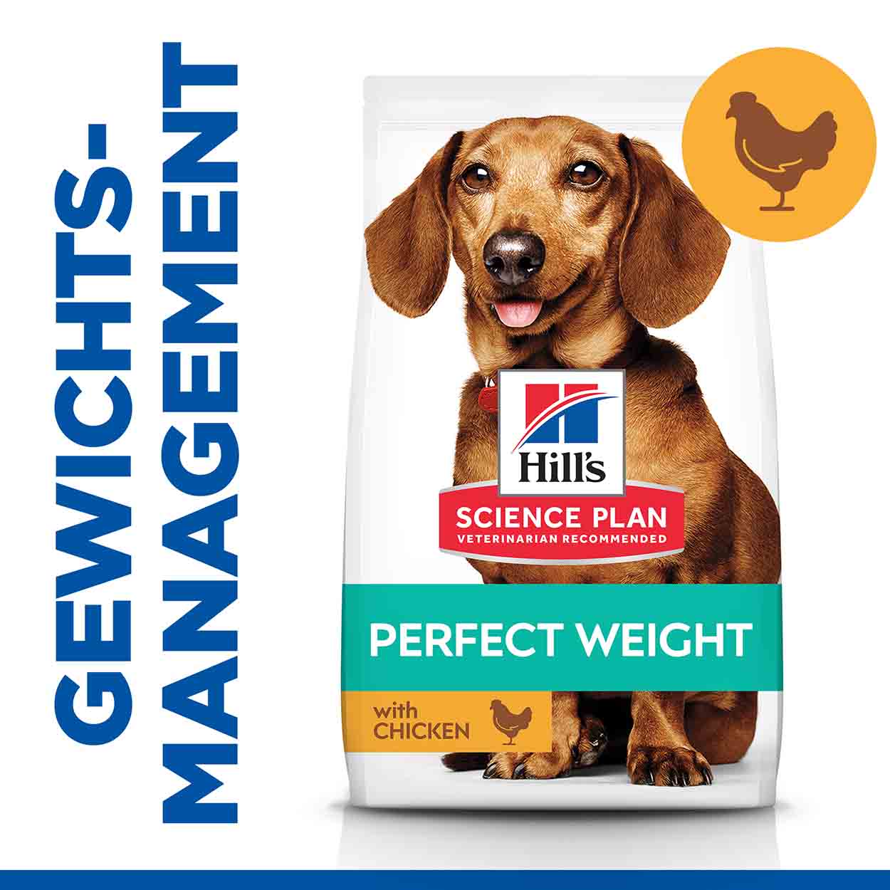 Hills Science Plan Perfect Weight Small & Mini Adult Huhn 1,5kg