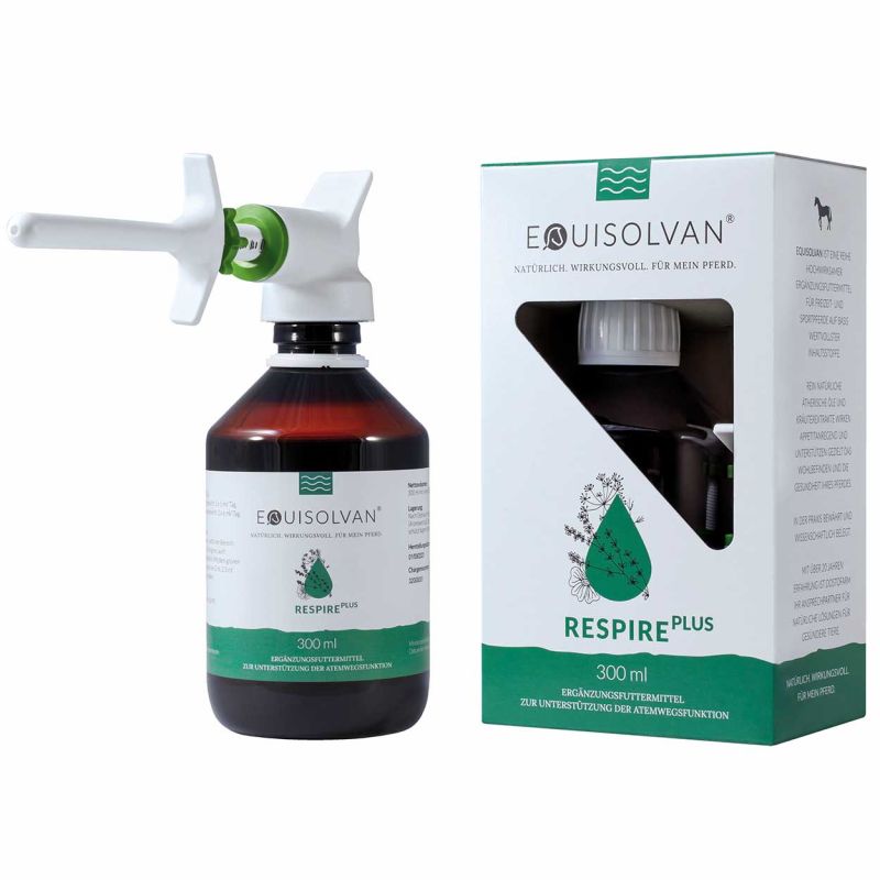 EQUISOLVAN® Respire Plus 300ml | Husten Pferd | fuetternundfit